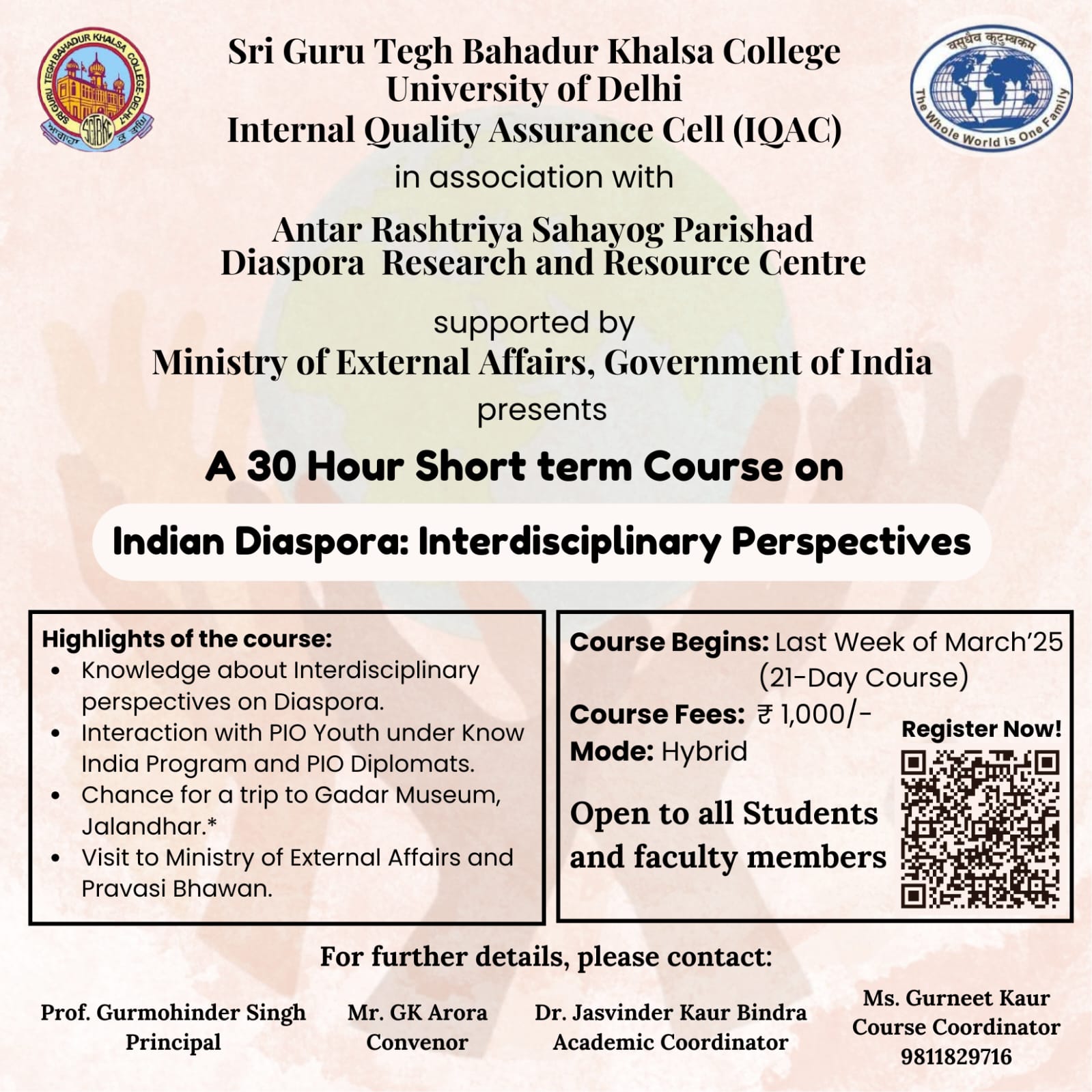 Sri Guru Tegh Bahadur Khalsa College University Of Delhi Sri Guru Tegh Bahadur Khalsa College University Of Delhi